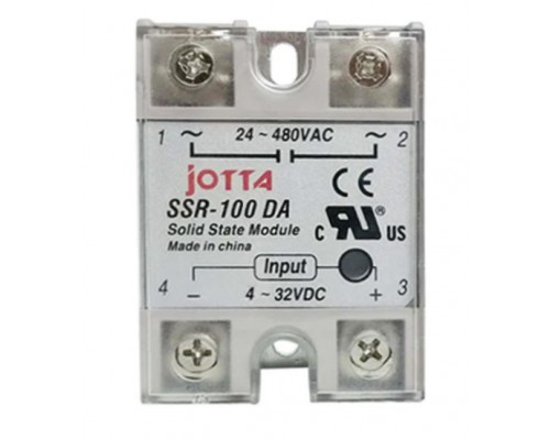 Relé SSR-100DA 100A/24 ~ 480V střídavých, jednofázové, výkonné spínání